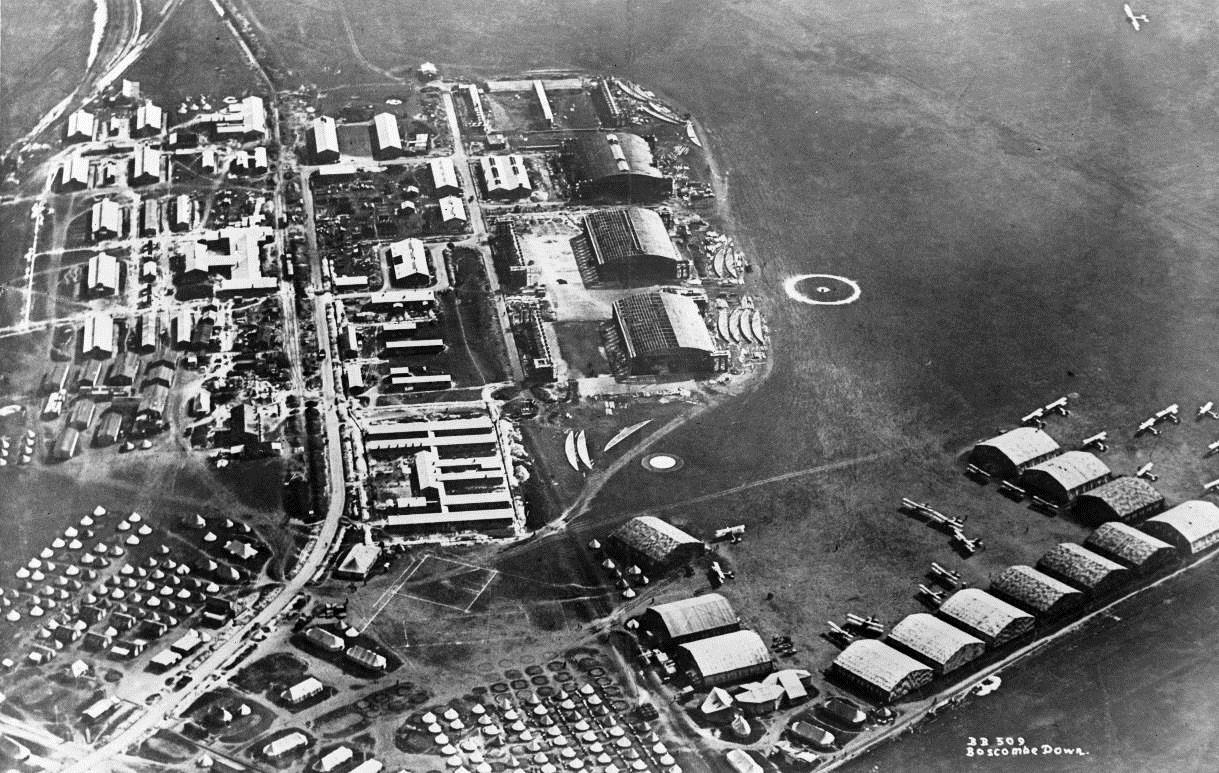 1917 - The Airfield is Opened - RAeS Boscombe Down Branch