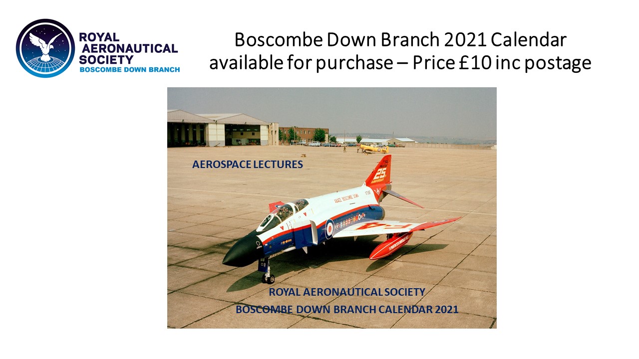 2021 Boscombe Down Branch Calendars Still Available! - RAeS Boscombe ...