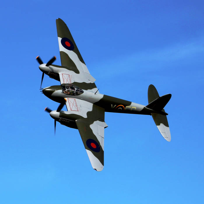 Mosquito Flying by Peter Henley - RAeS Boscombe Down Branch