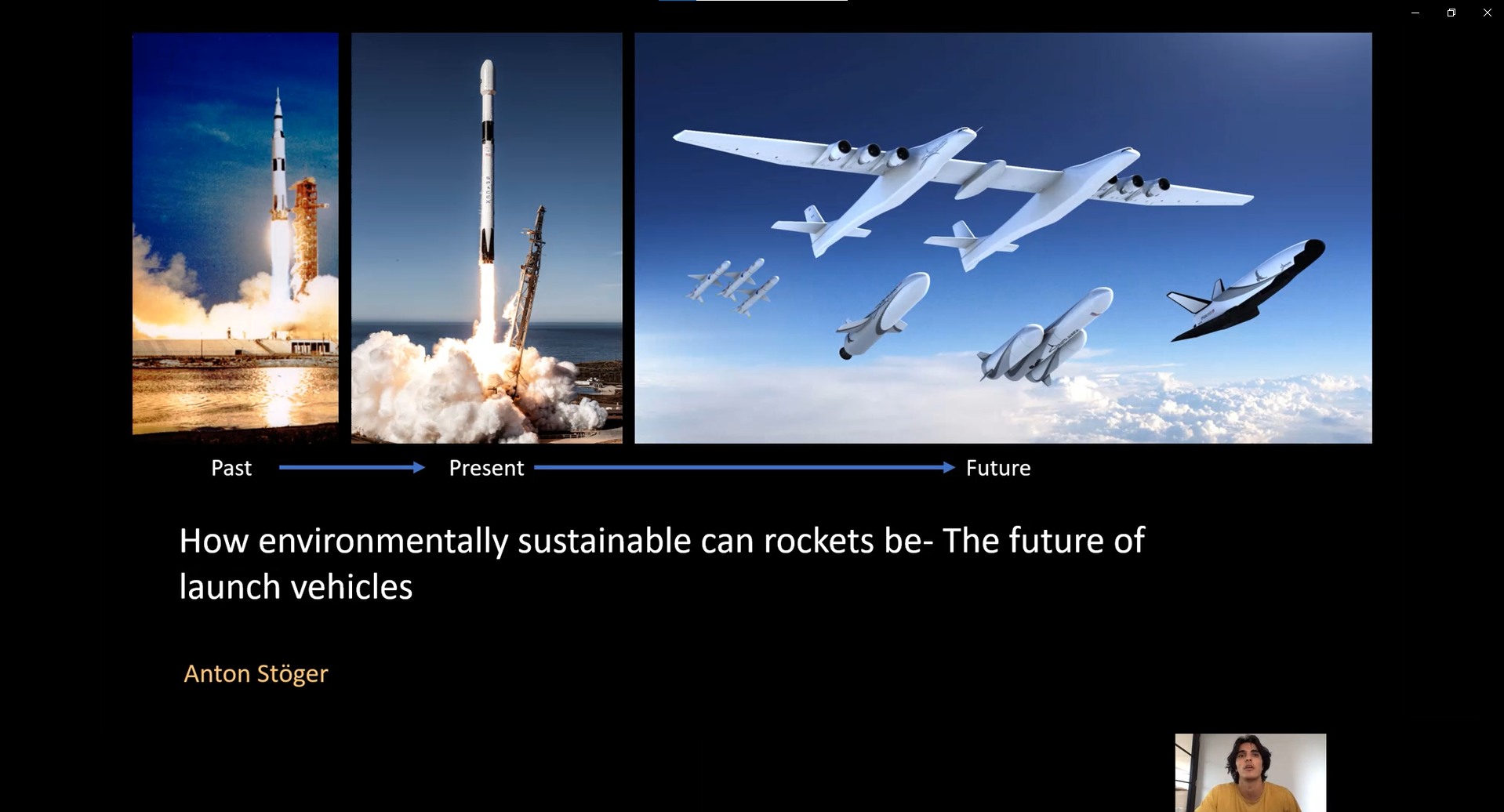 Joe Morrall Award 2022 Winner: Anton Stöger - RAeS Boscombe Down Branch